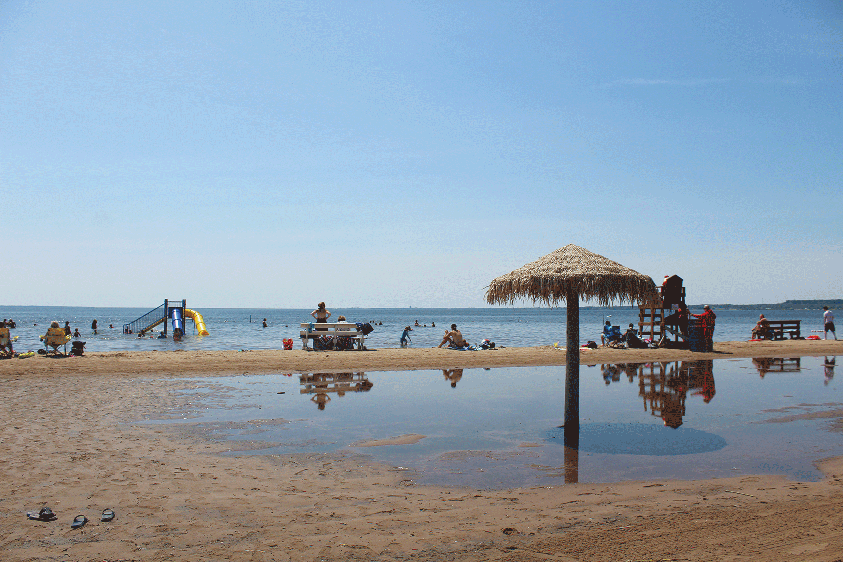 High water takes toll on Gladstone beach | News, Sports, Jobs - Daily Press